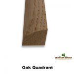 Oak Decorative Mouldings – Oak Quadrant x 2.4m | Chiltern Timber