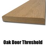Solid Oak Threshold 20mm thick x various widths | Chiltern Timber