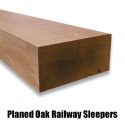 Railway Sleepers – Planed Oak | Chiltern Timber