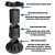 Ryno Deck Self Levelling Adjustable Decking Pedestals | Chiltern Timber