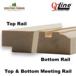 Sash Window – Softwood Sash Top & Bottom Meeting Rail 38 x 57mm x ...