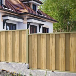 DuraPost Vento Composite Fence Panels | Chiltern Timber